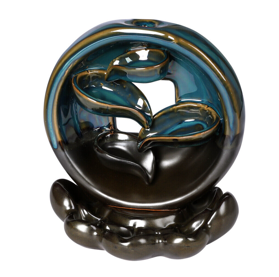 Ceramic Tower Backflow Incense Burner – Incense Burner Australia