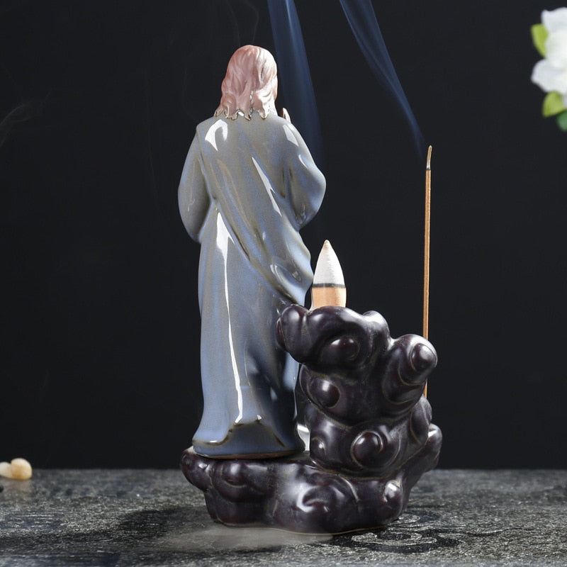Jesus Christ Statue Backflow Incense Burner - Shanghai Stock – Incense ...