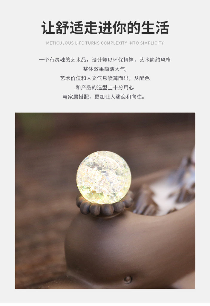 Dolphin LED Backflow Incense Burner - Shanghai Stock – Incense Burner ...
